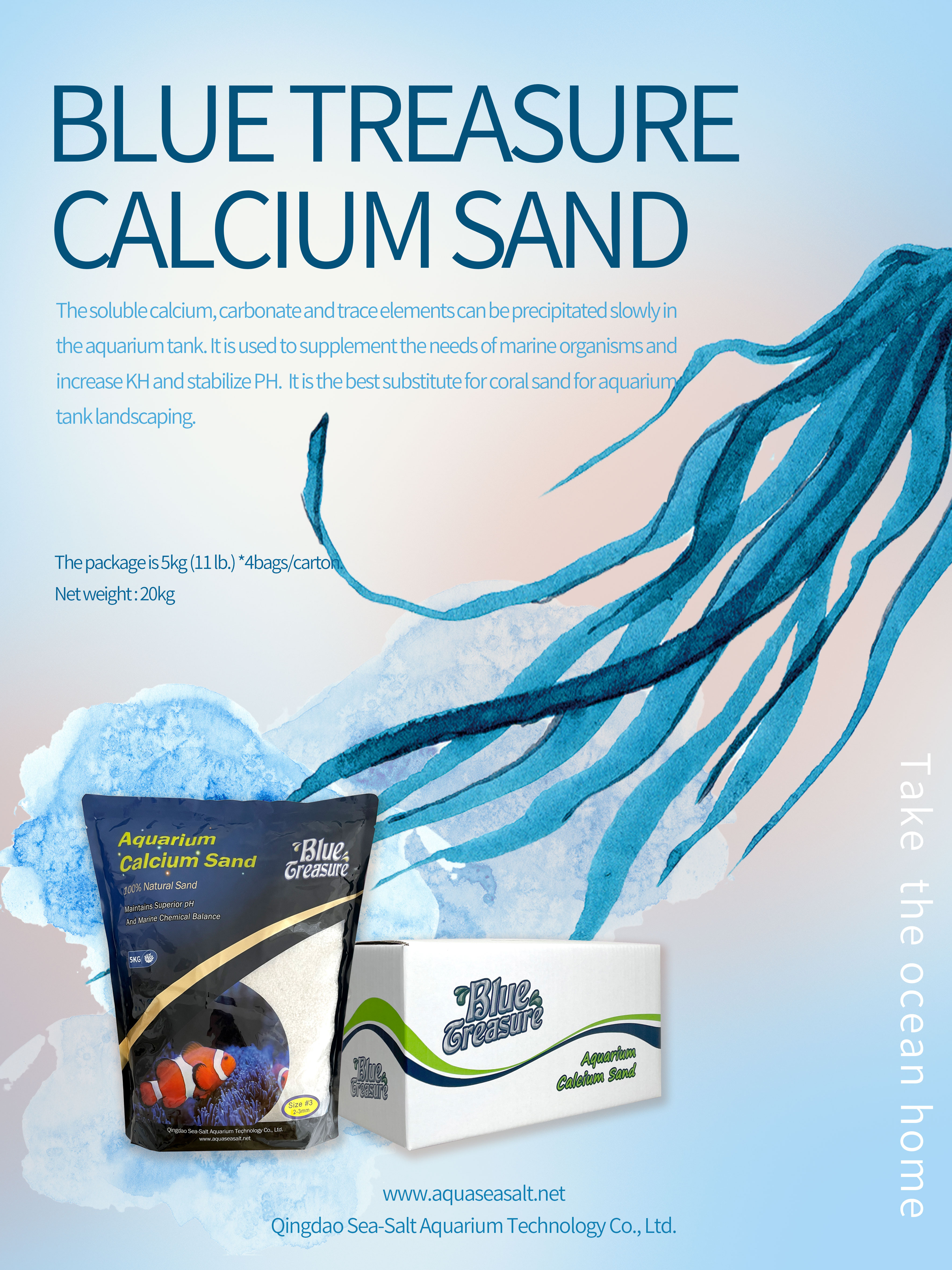 Aquarium calcium sand is a popular substrate used in aquariums for its ...